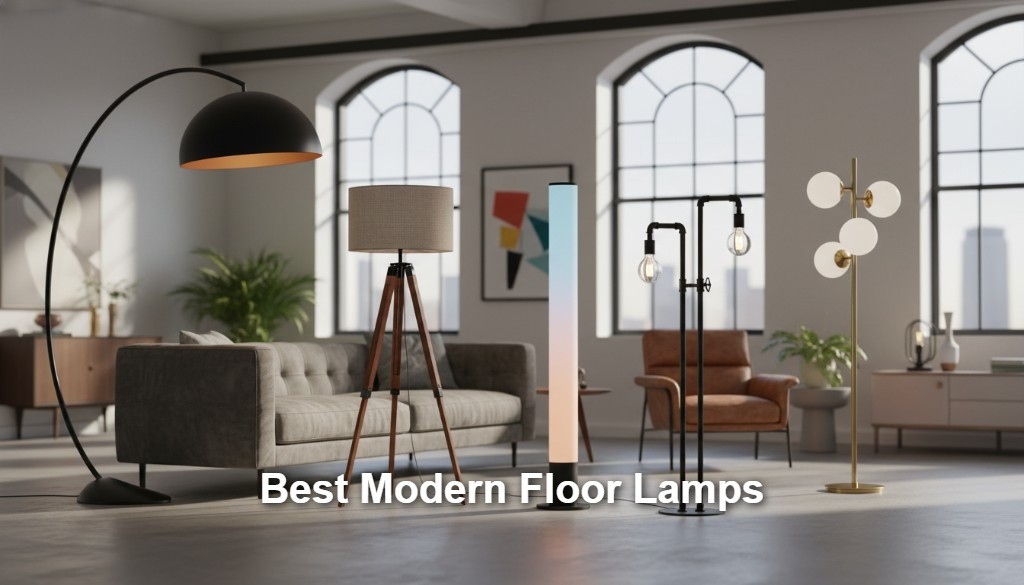 Best Modern Floor Lamps: Top Picks for Stylish Lighting